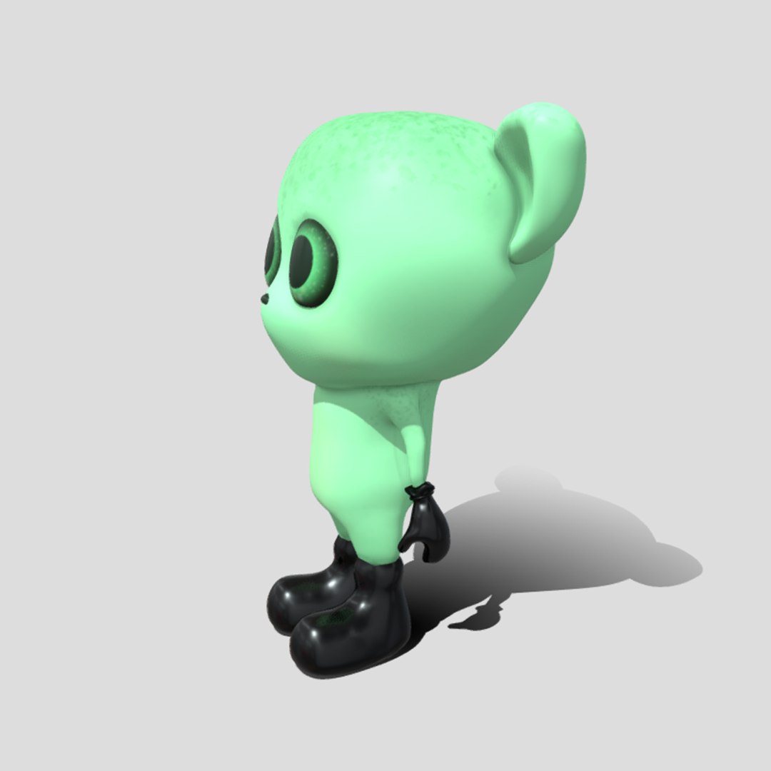 CUTE ALIEN TOY 3D model - TurboSquid 2020473