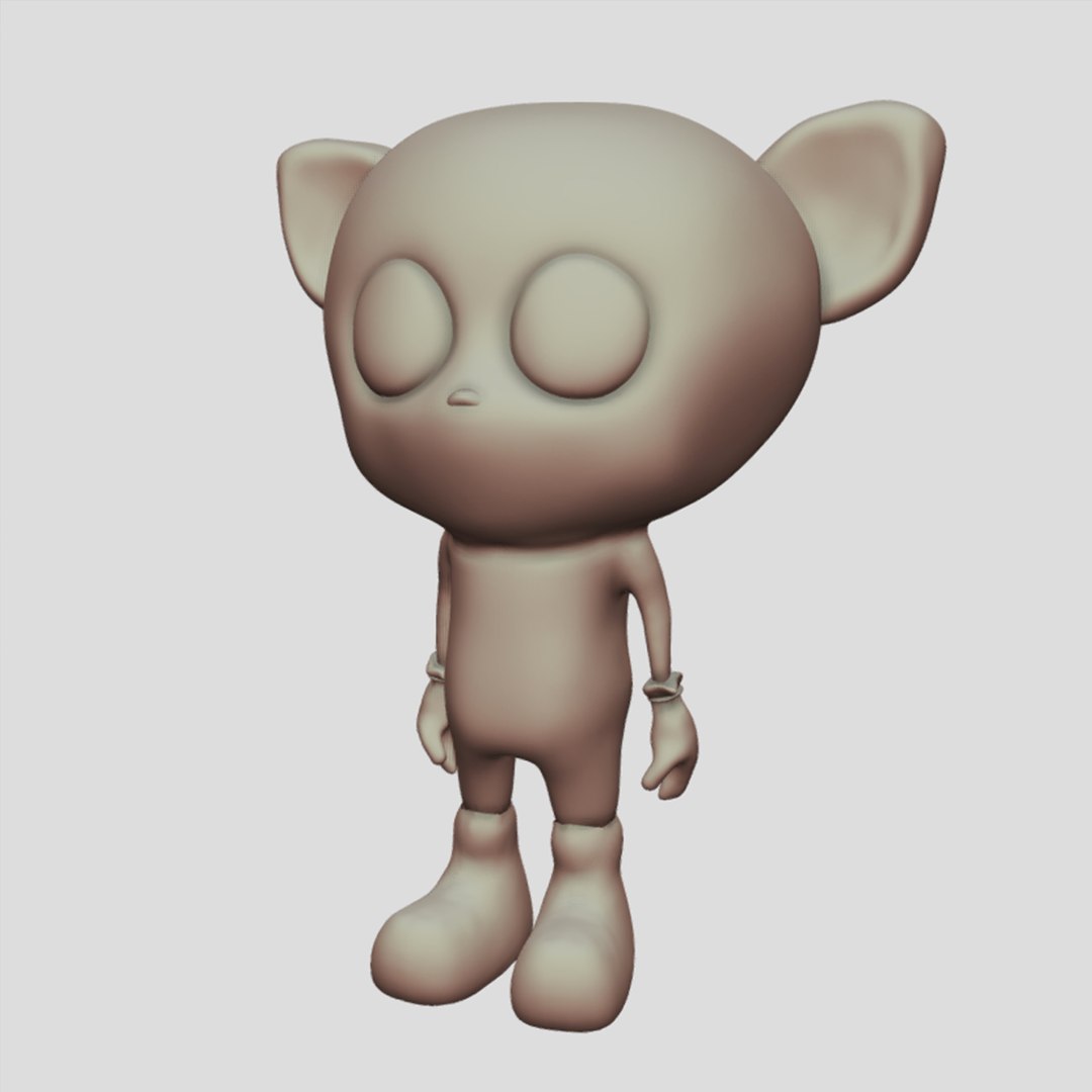 CUTE ALIEN TOY 3D model - TurboSquid 2020473