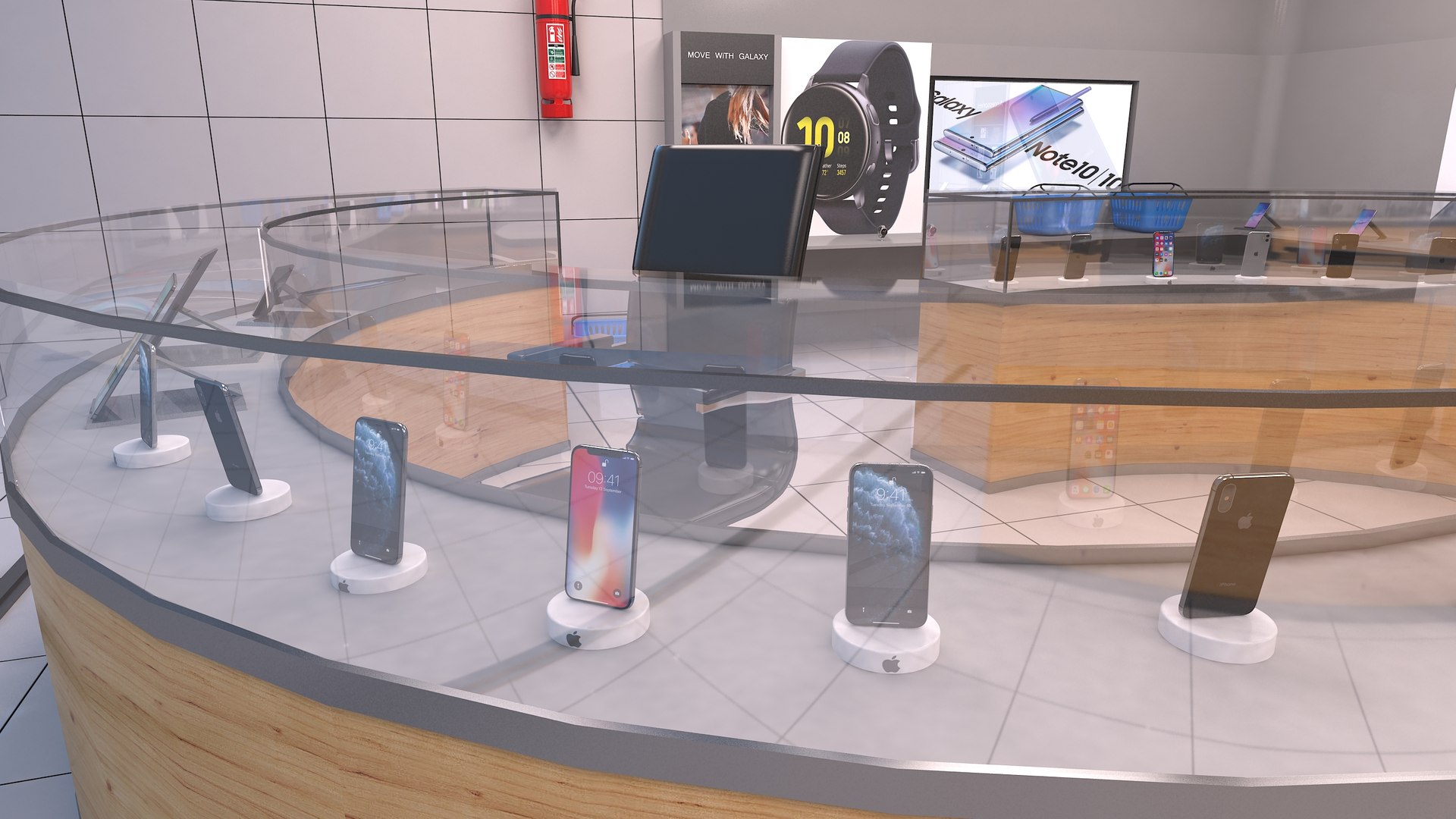 Shop Mobile Phone 3D Model - TurboSquid 1700864