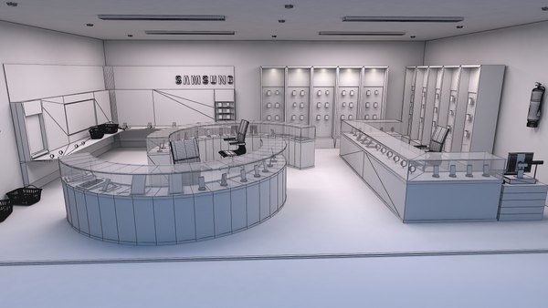 Shop mobile phone 3D model - TurboSquid 1700864