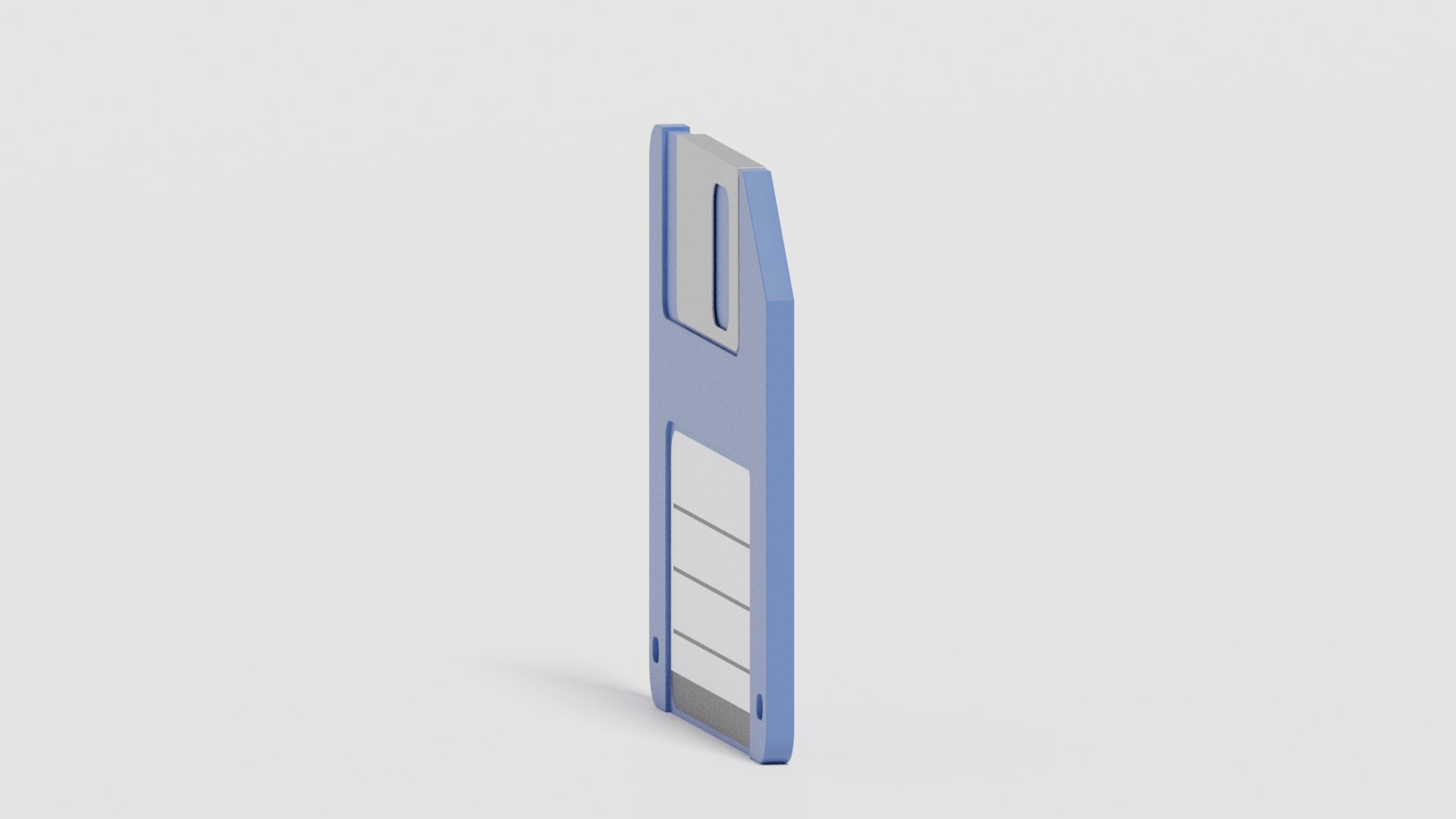 3D Cartoon Floppy Disk Model - TurboSquid 1748965