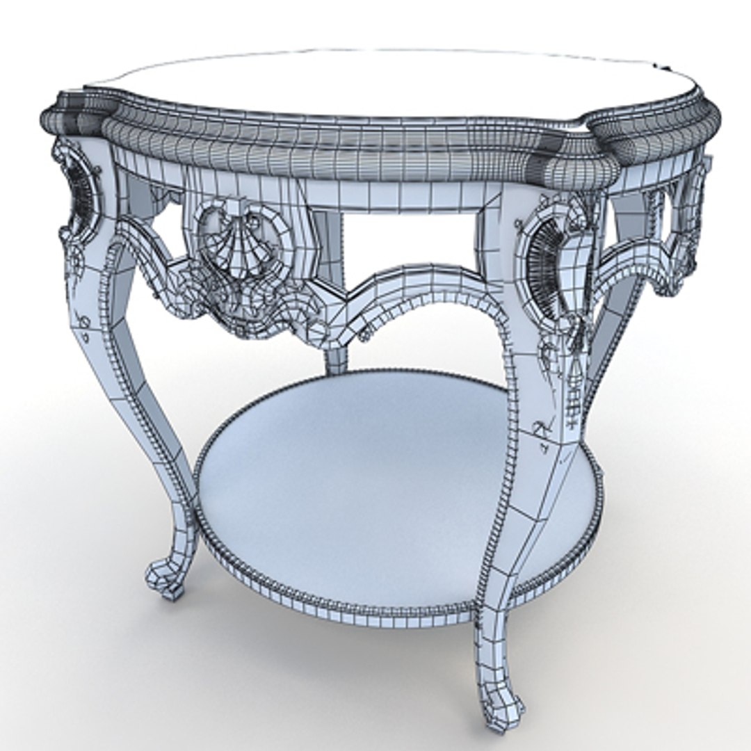 Table Coffee 3d Model