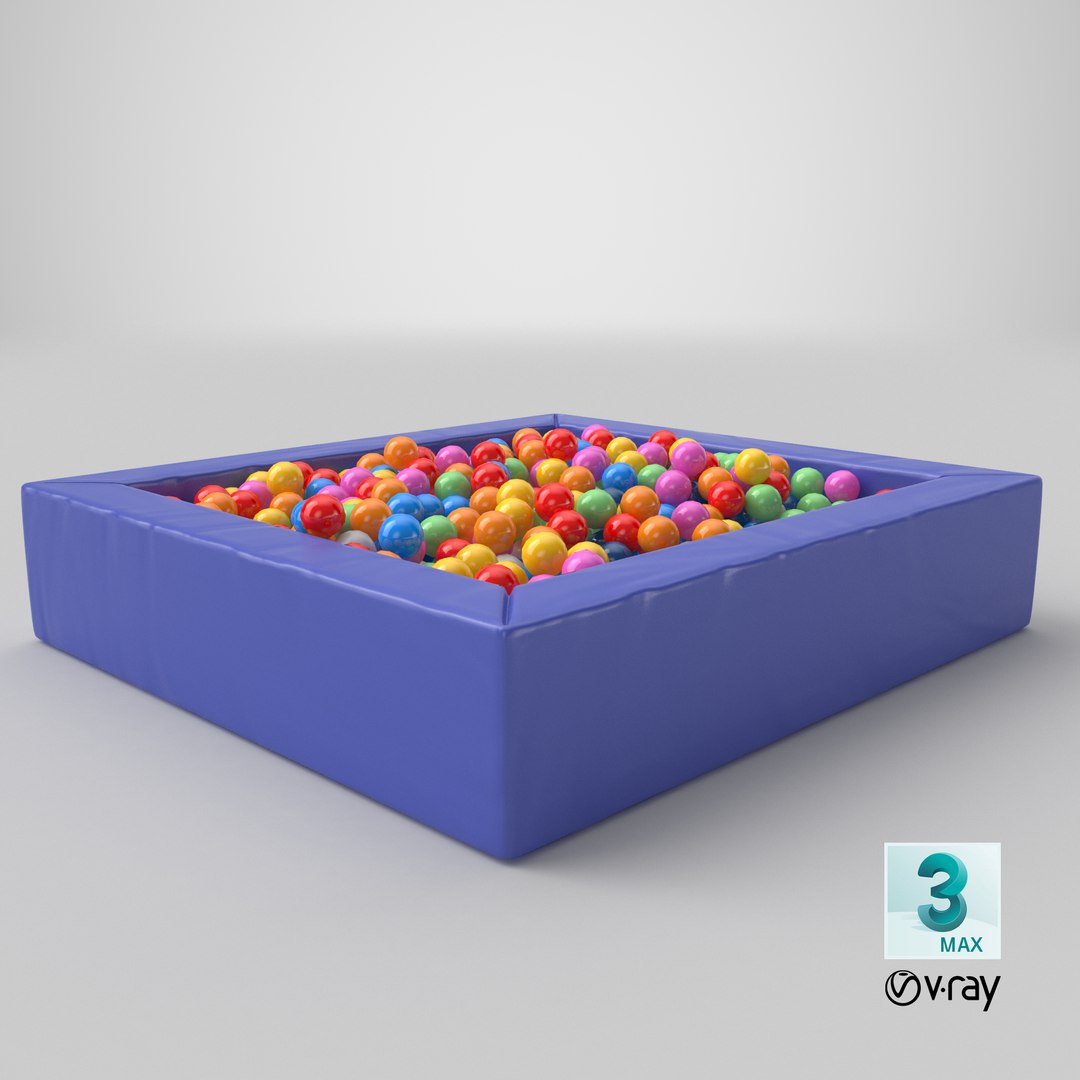 Balls Pit 3D Model - TurboSquid 1467445