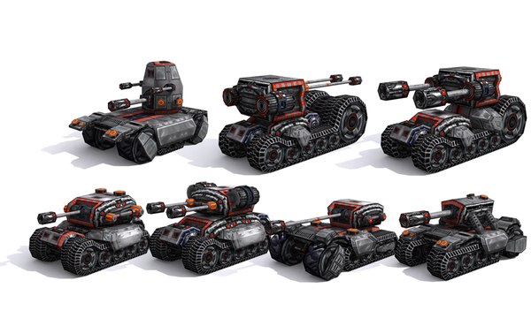 3d model tank design