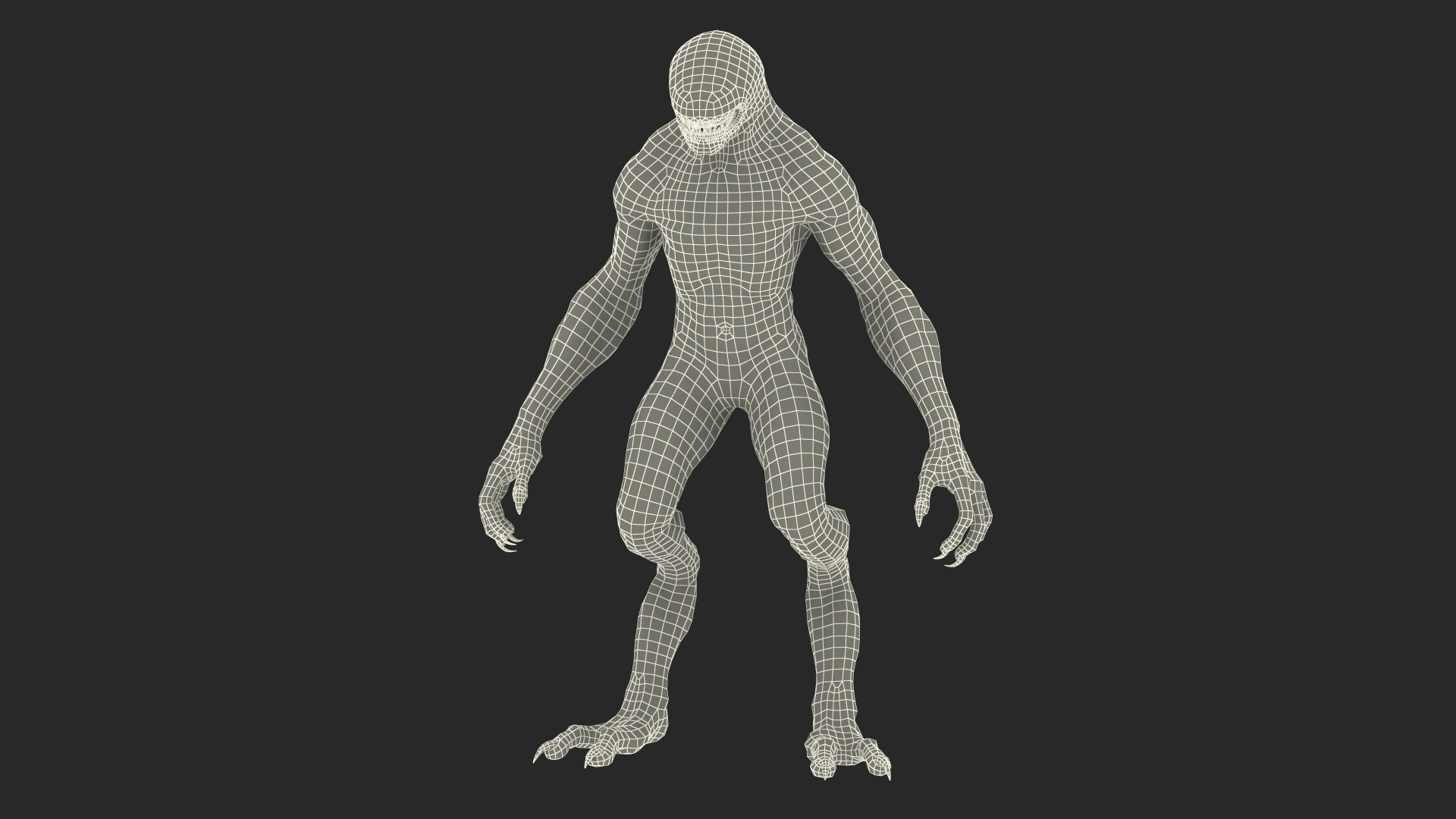 3D Monster Beast Rigged For Maya - TurboSquid 1725161