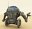 Work Robot Distressed 3d 3ds