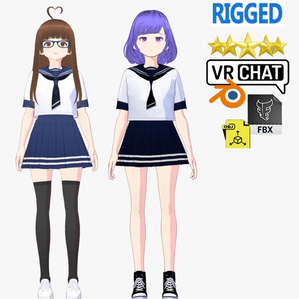 FBX Mmd Models | TurboSquid