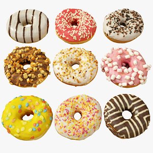 Download Free & Premium Donut 3D Models | TurboSquid