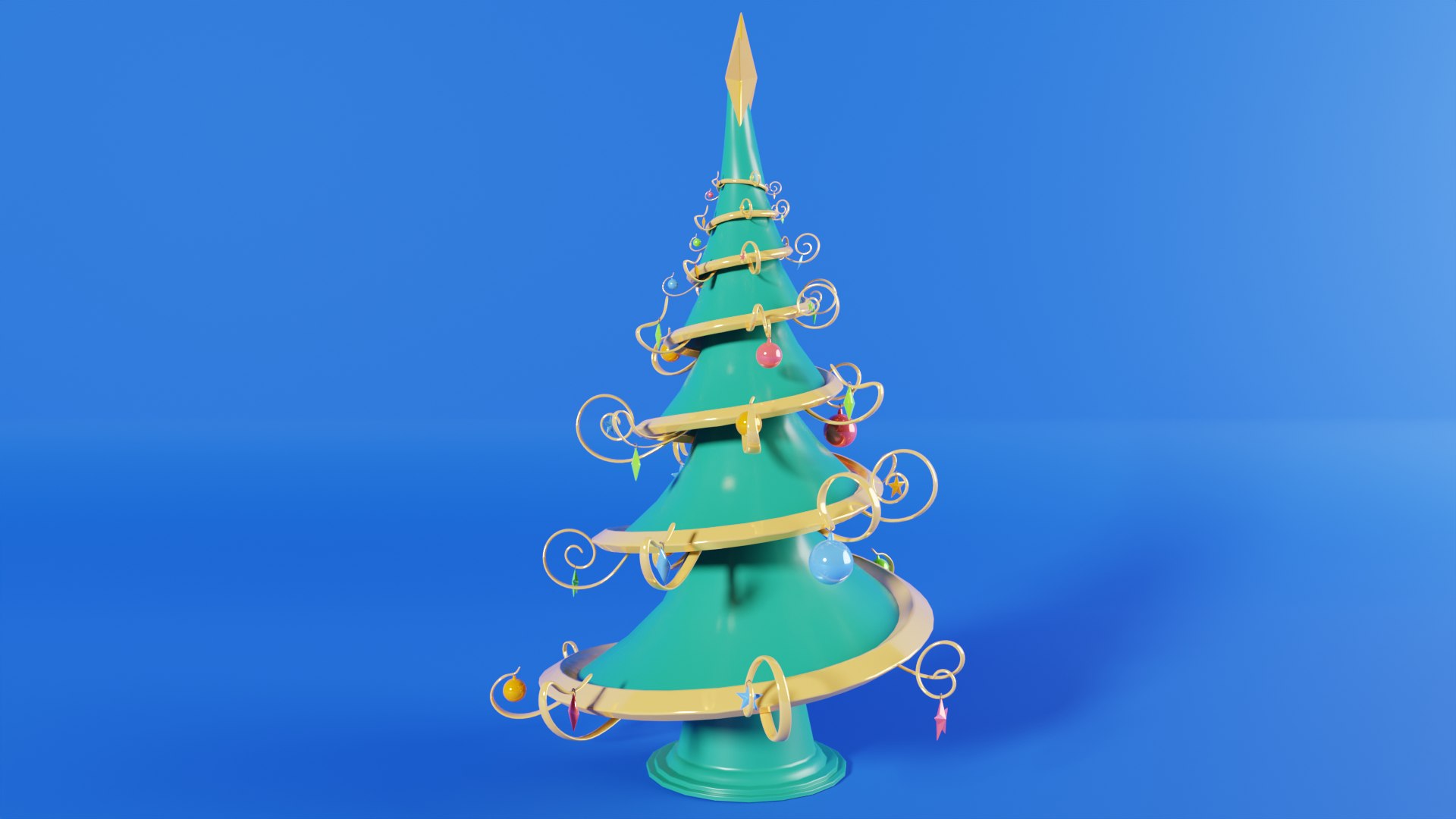 Stylized Christmas Tree 3D - TurboSquid 2170177