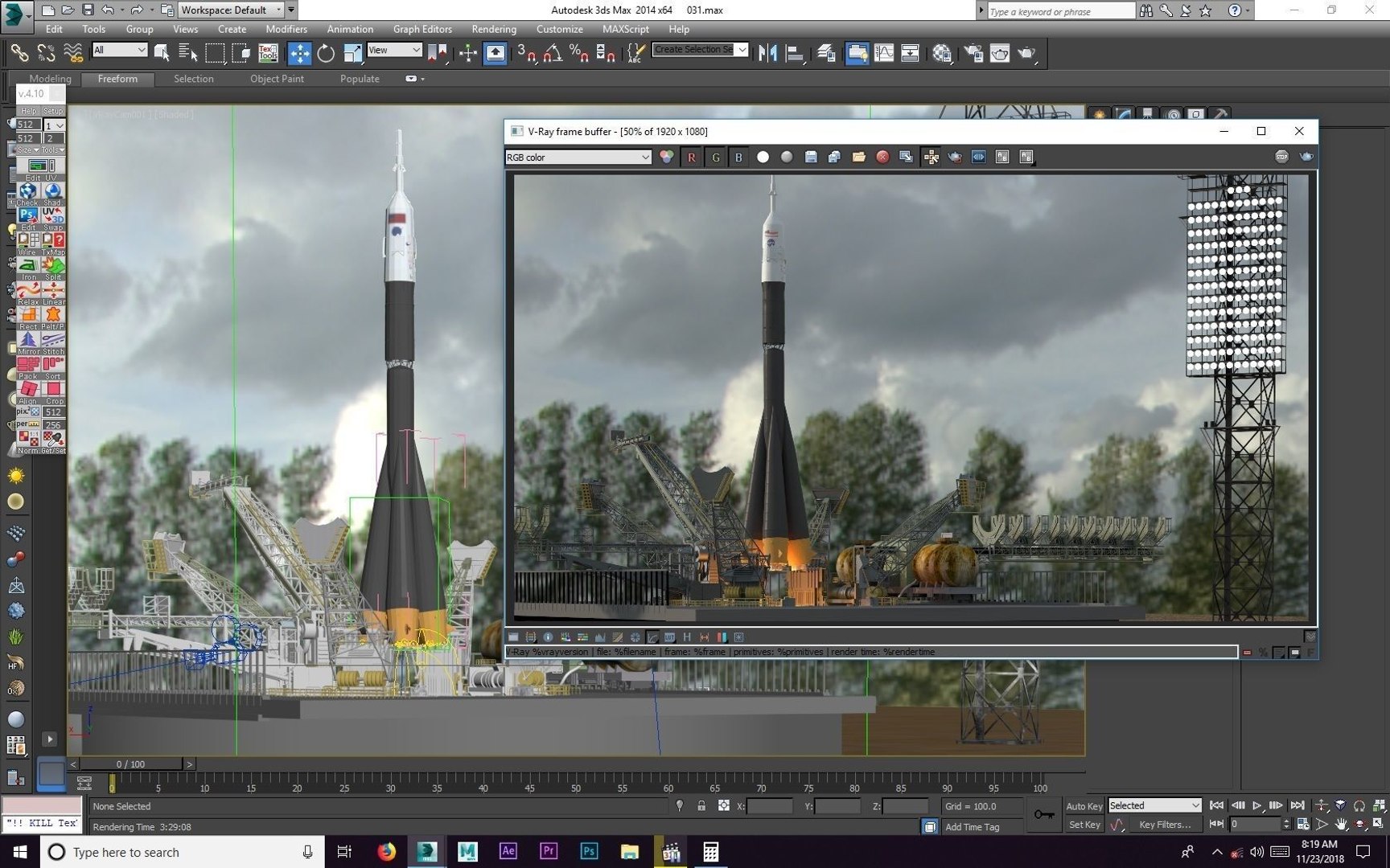 Soyuz Rocket Launch - Animated 3D - TurboSquid 1831625