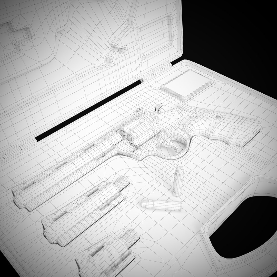 Revolver Colt Python Magnum 357 3D Model - TurboSquid 1361584
