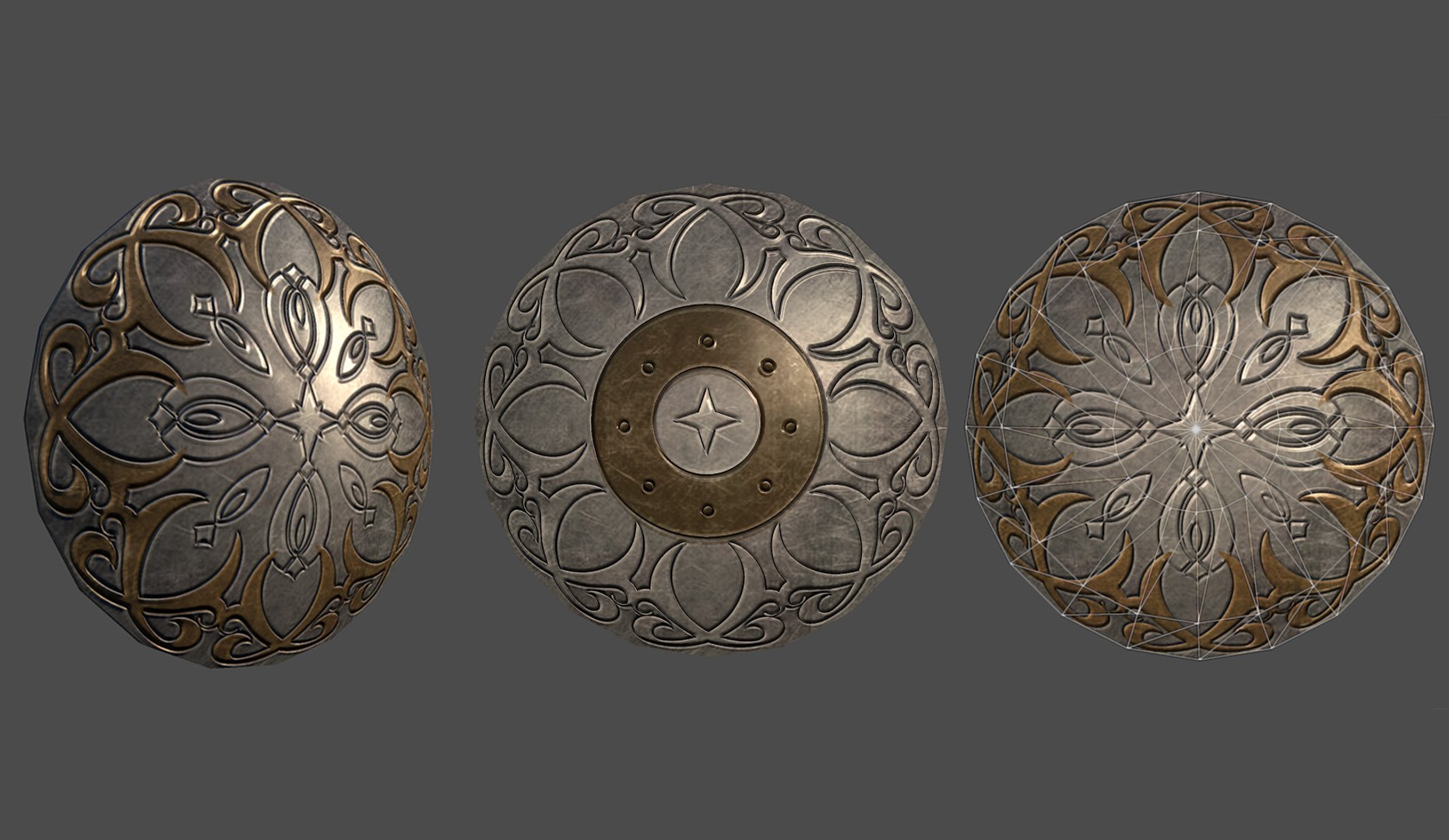 3d Model Shield