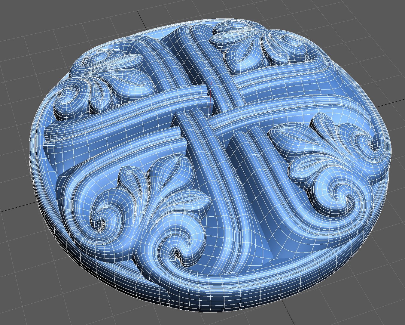 3D Rosette Stl Cnc Model - TurboSquid 1542377