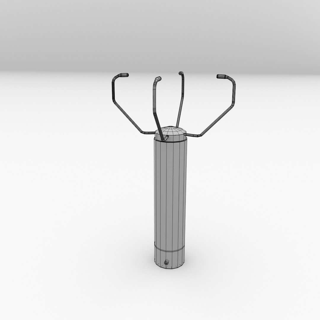 3D Model Ultrasonic Anemometer 2d - TurboSquid 1218721