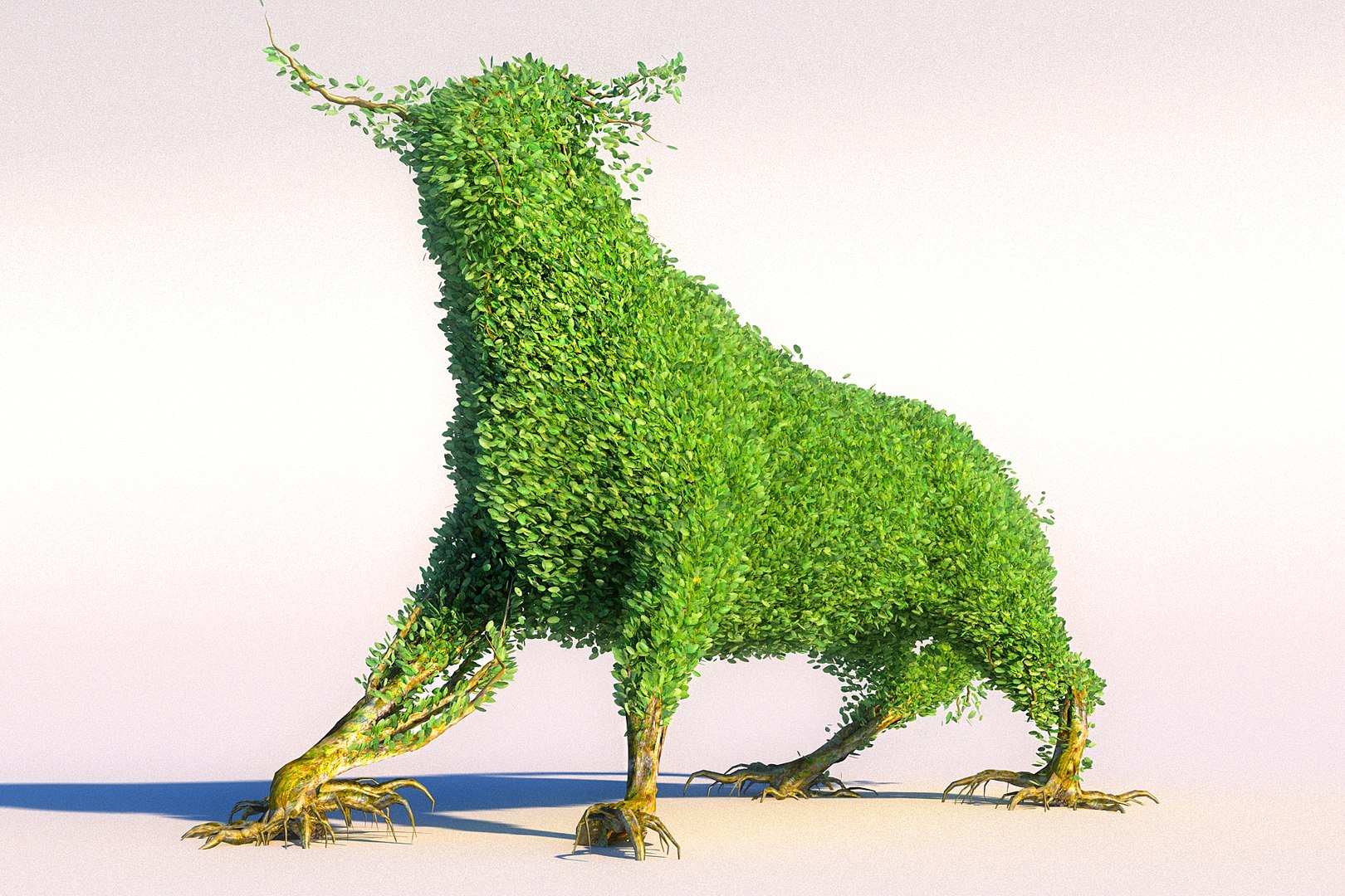 Bull Tree Hd 3D - TurboSquid 1549922