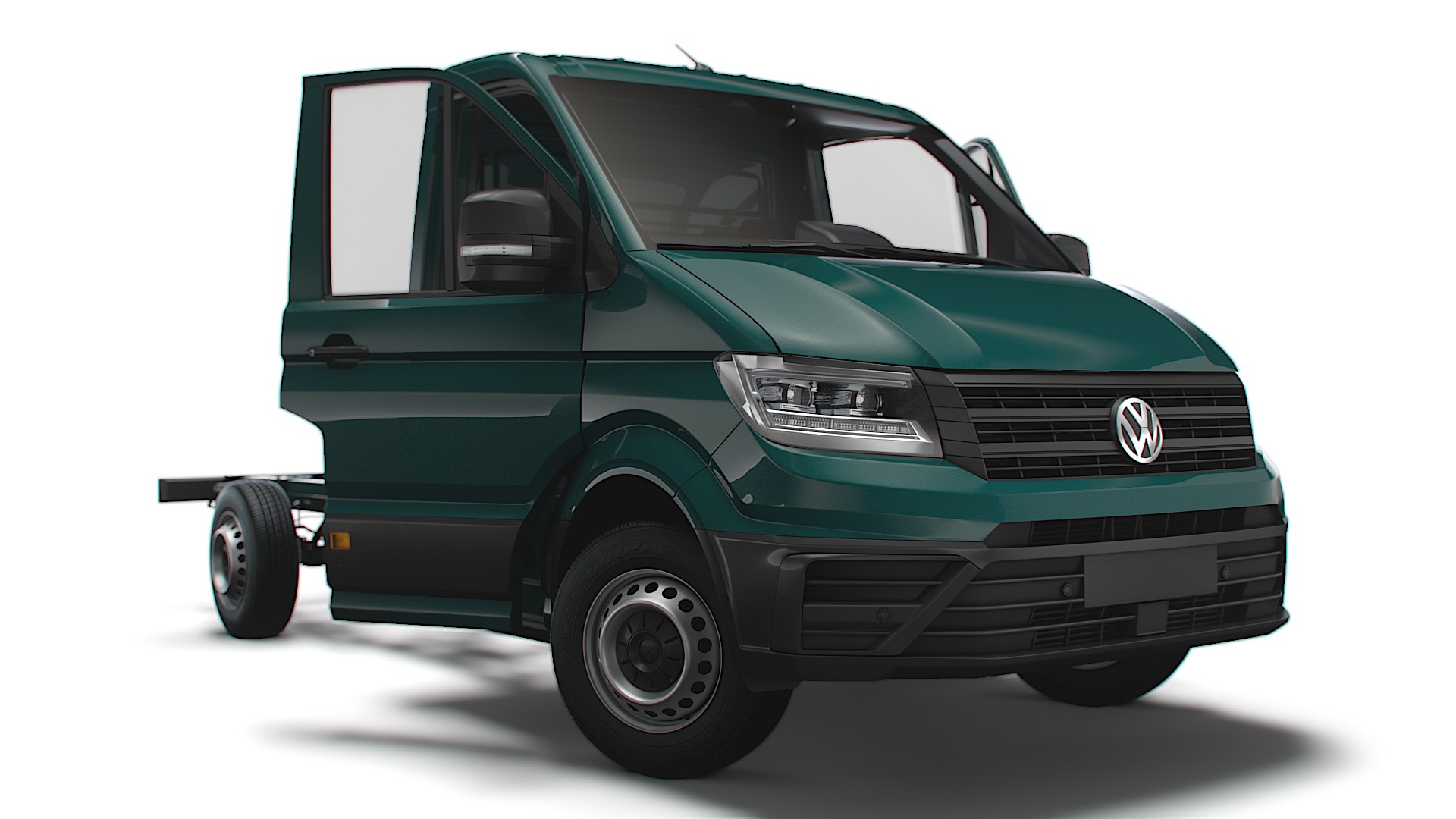WV Crafter Chassis SingleCab L1 HQInterior 2023mb model - TurboSquid ...
