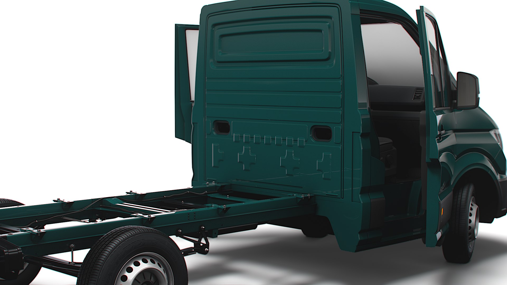 WV Crafter Chassis SingleCab L1 HQInterior 2023mb Model - TurboSquid ...