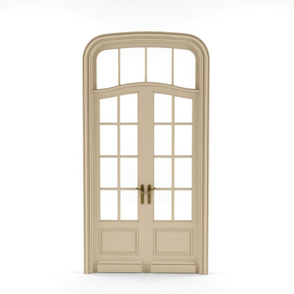 3d classic door model