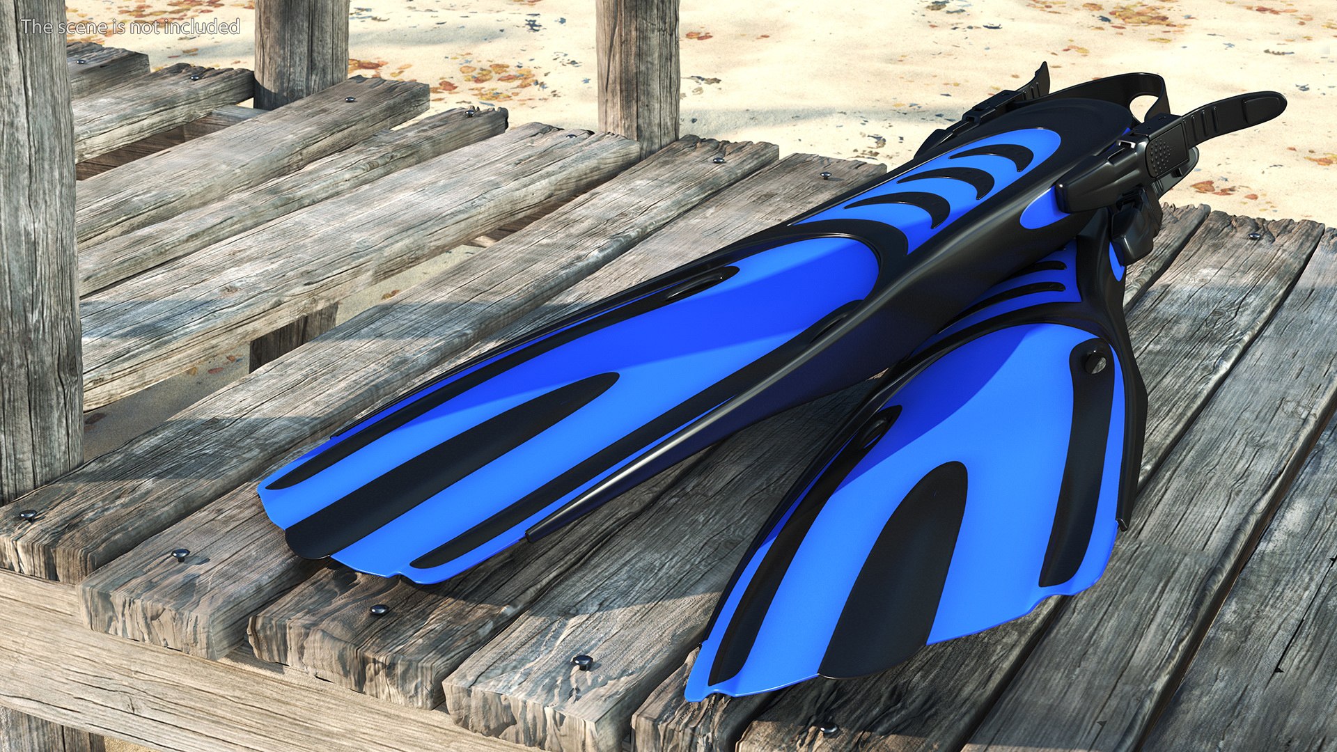 Oceanic Viper Open Heel Scuba Fin 3D Model - TurboSquid 2140342