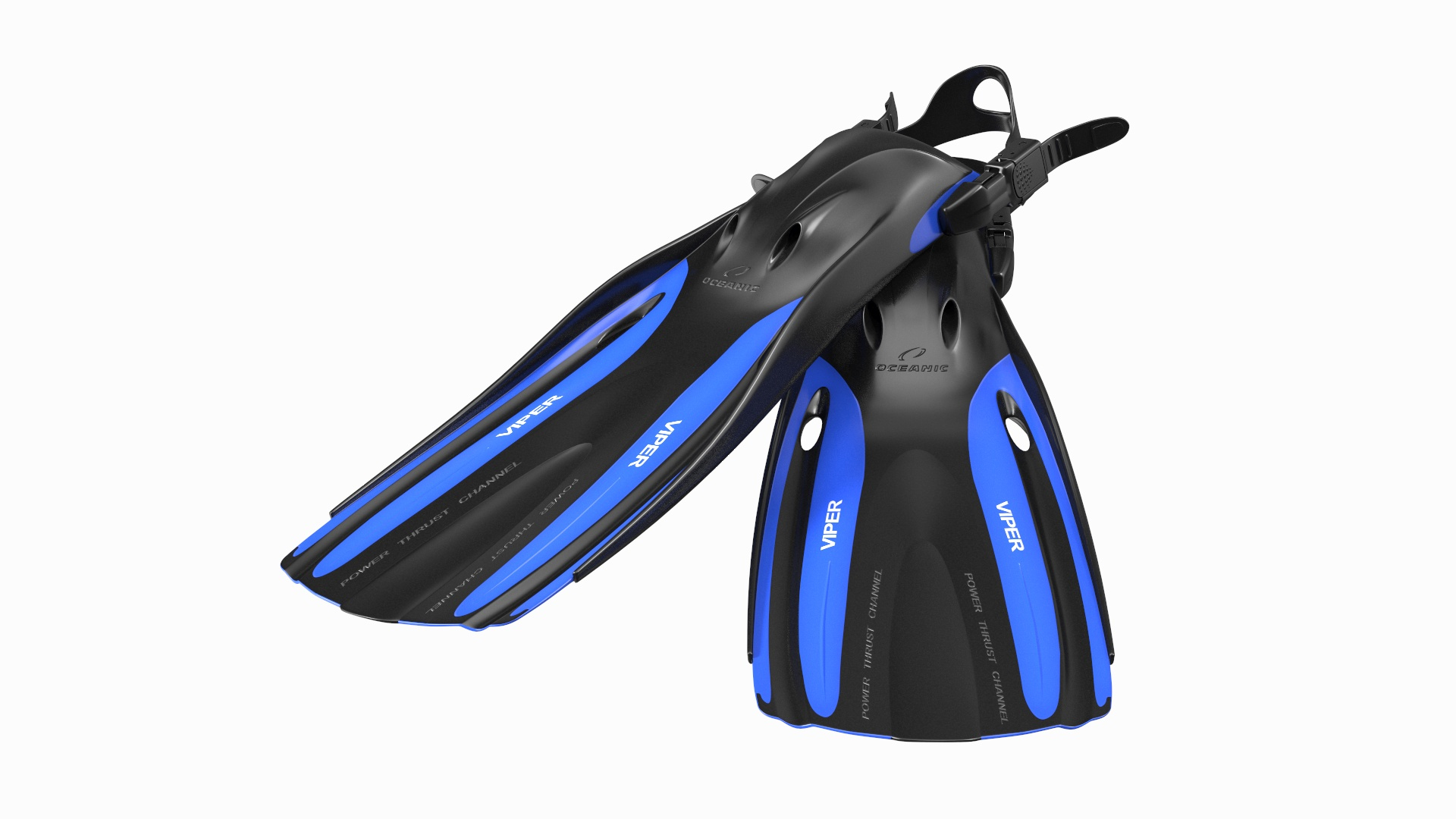 Oceanic Viper Open Heel Scuba Fin 3D Model - TurboSquid 2140342