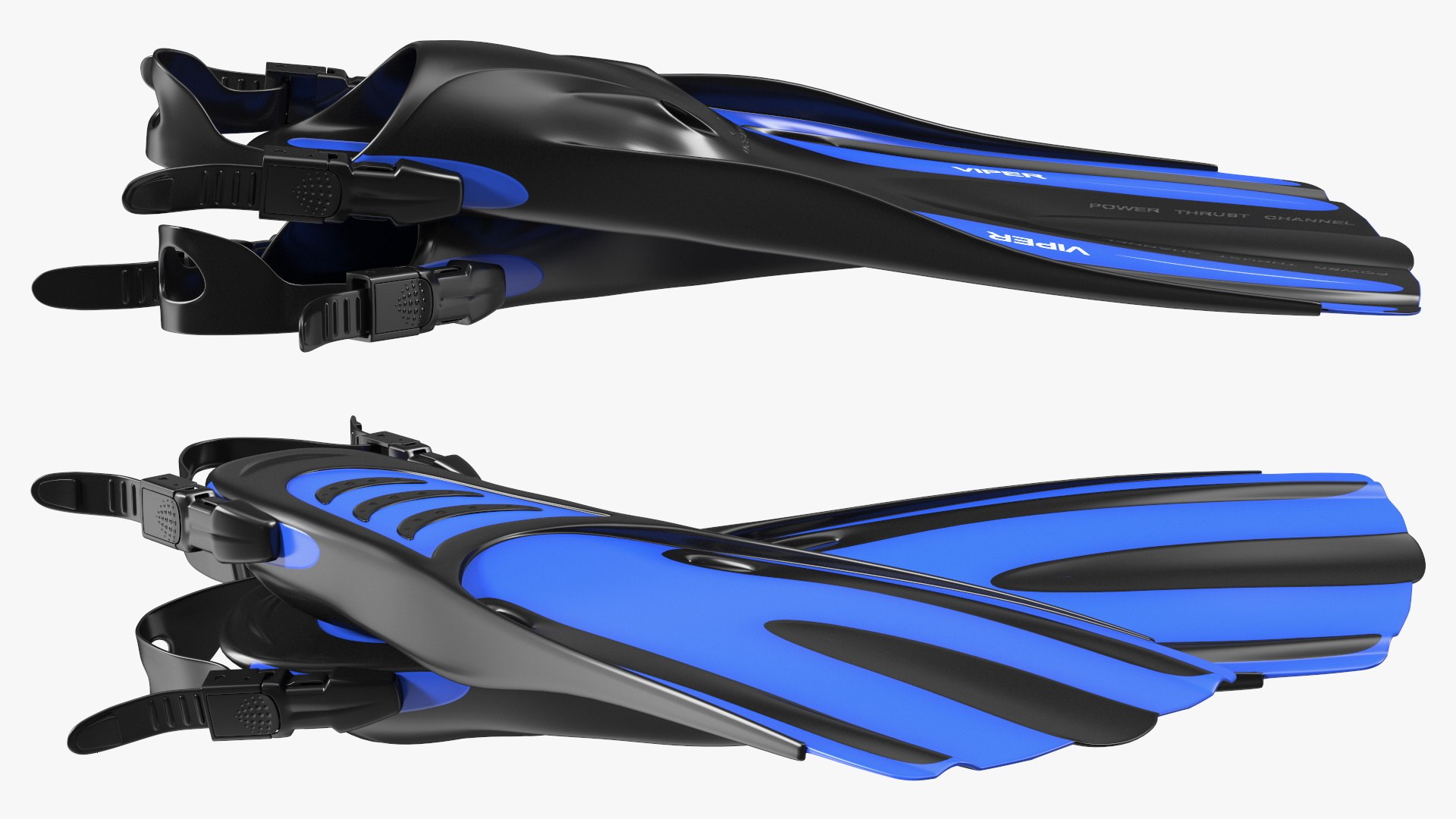 Oceanic Viper Open Heel Scuba Fin 3D Model - TurboSquid 2140342