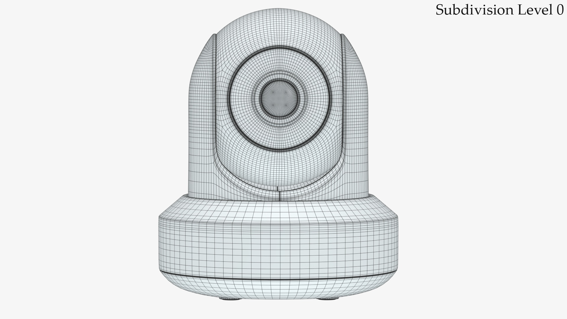 Web Camera 6 White Model - TurboSquid 1965032