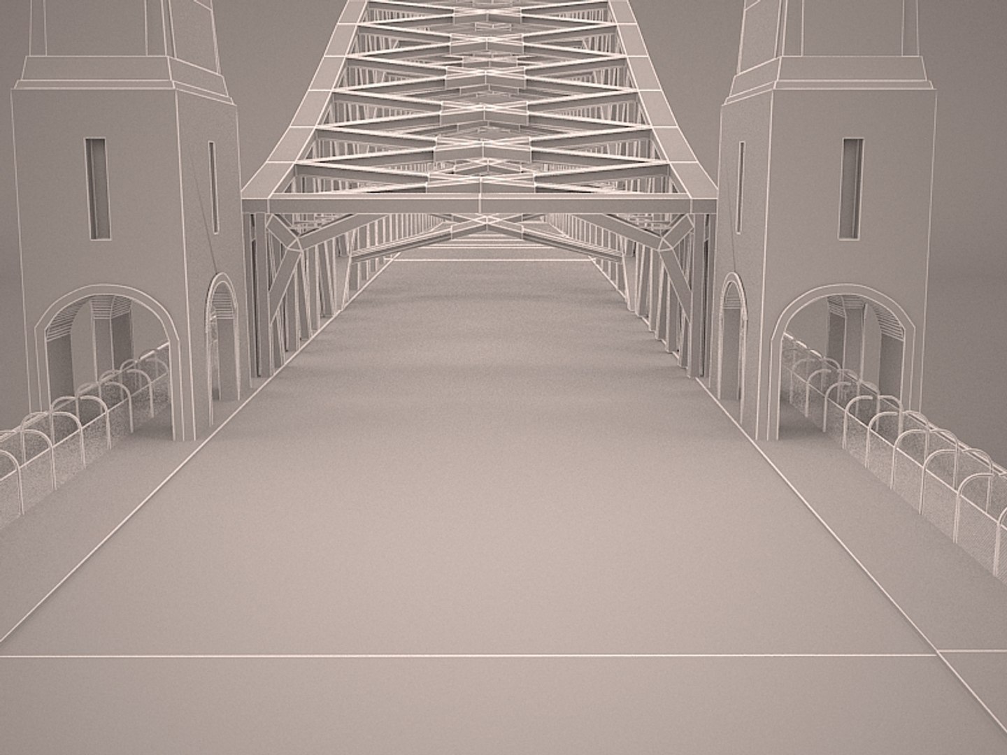 3D Model Sydney Harbour Bridge Structure - TurboSquid 1480623