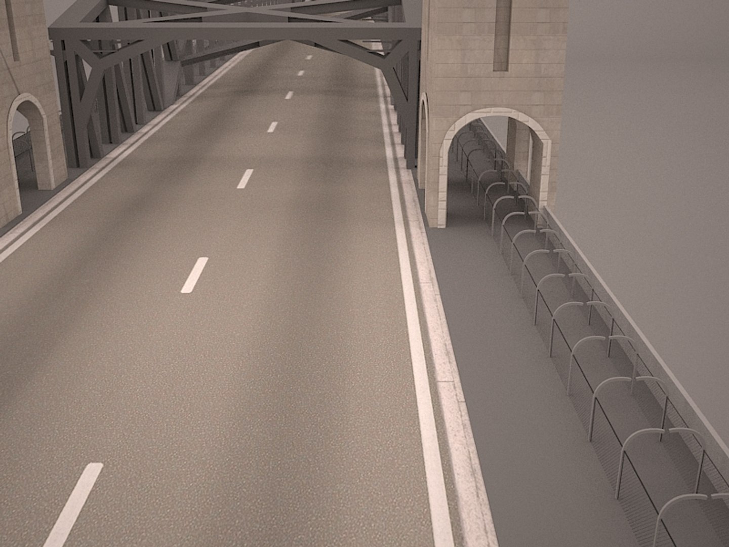 3D Model Sydney Harbour Bridge Structure - TurboSquid 1480623