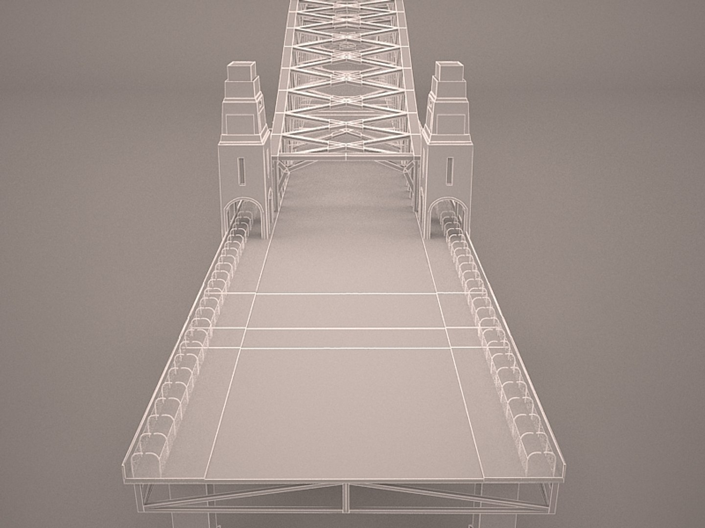 3D Model Sydney Harbour Bridge Structure - TurboSquid 1480623