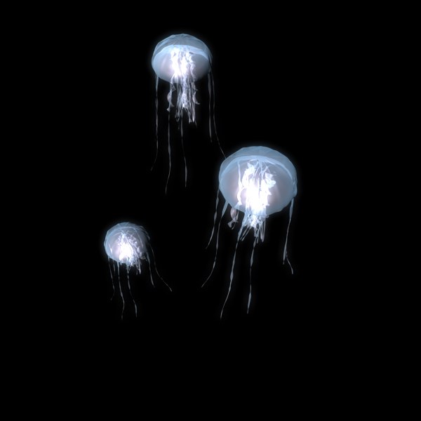 3d model of jellyfish