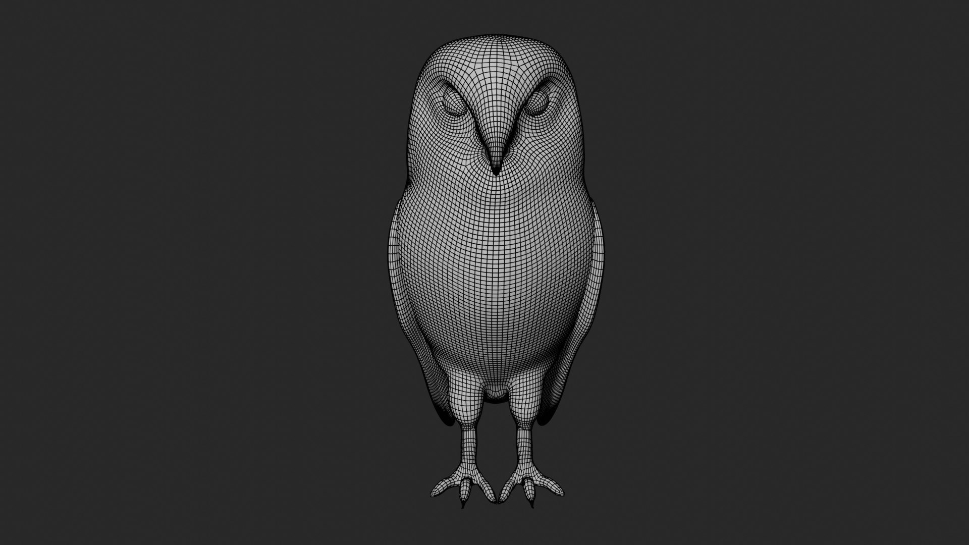 3D Model Rigged Barn Owl Low Poly - TurboSquid 1812505