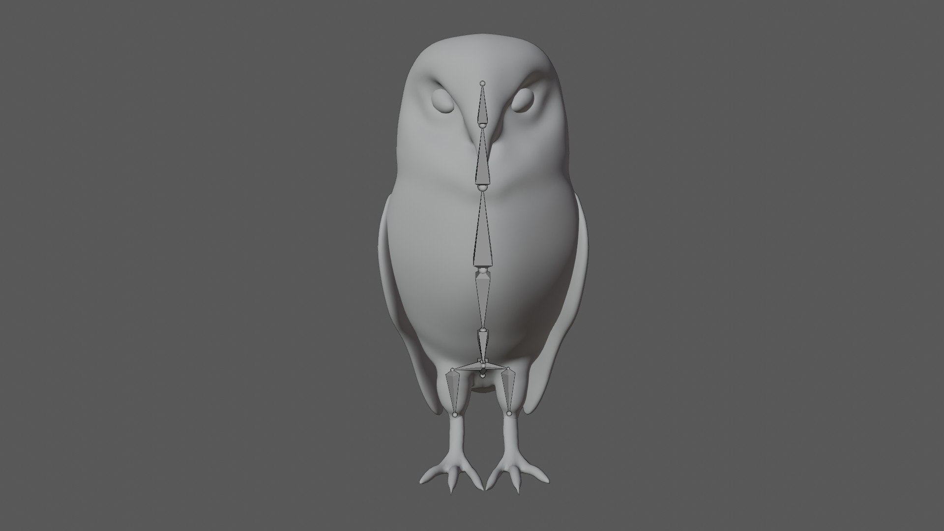 3D Model Rigged Barn Owl Low Poly - TurboSquid 1812505