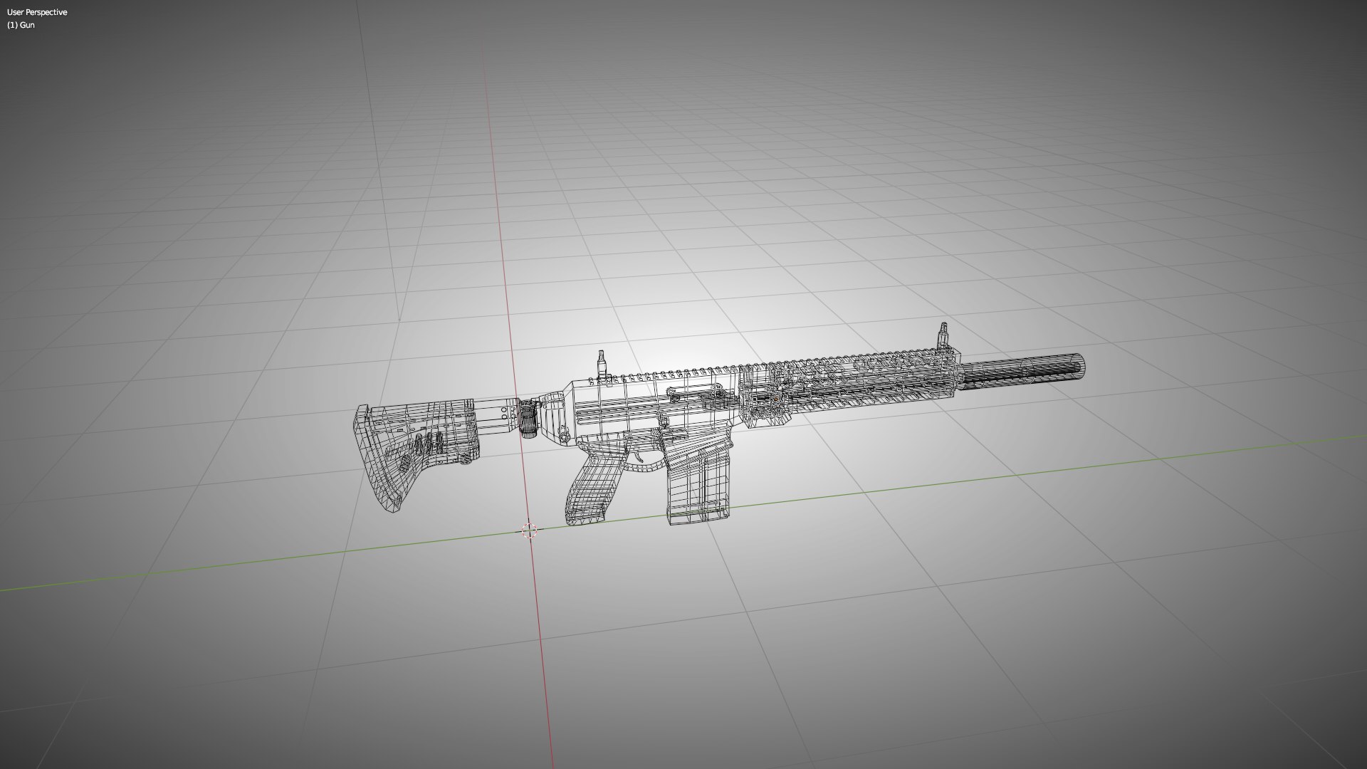 Rifle Model 3D Model - TurboSquid 2272955