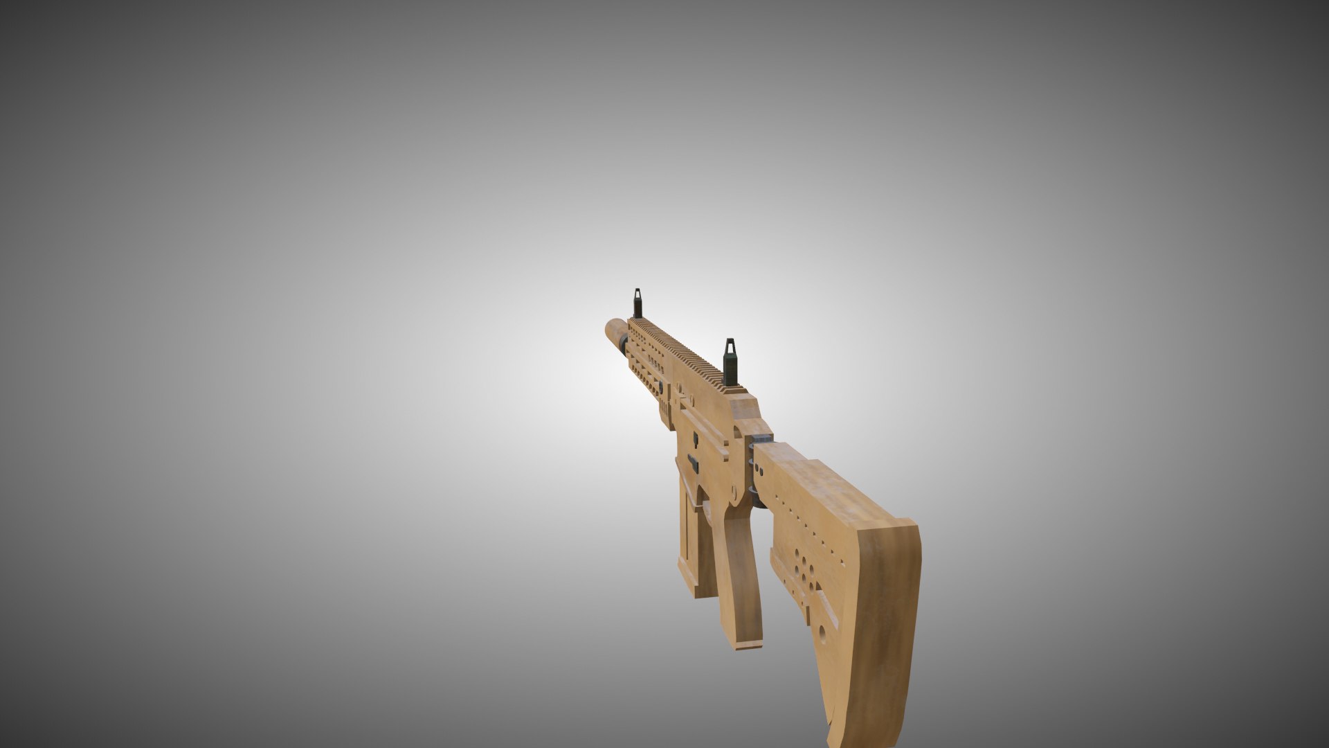 Rifle Model 3D Model - TurboSquid 2272955