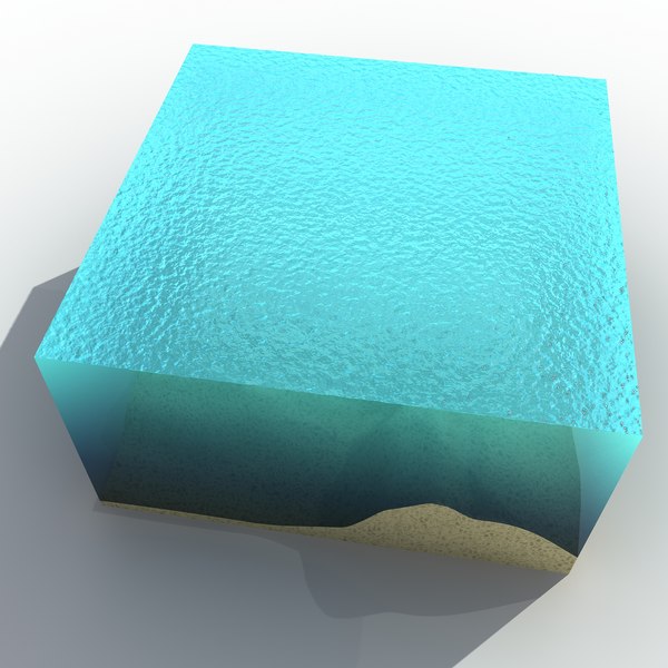 3d ocean surface model