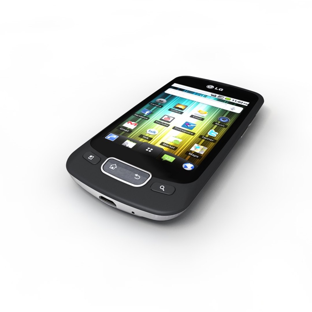 Lg Optimus P500 3d 3ds