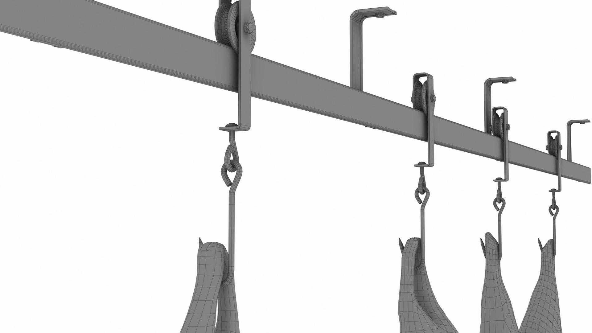 3D Carcass With Hanger - TurboSquid 2395040