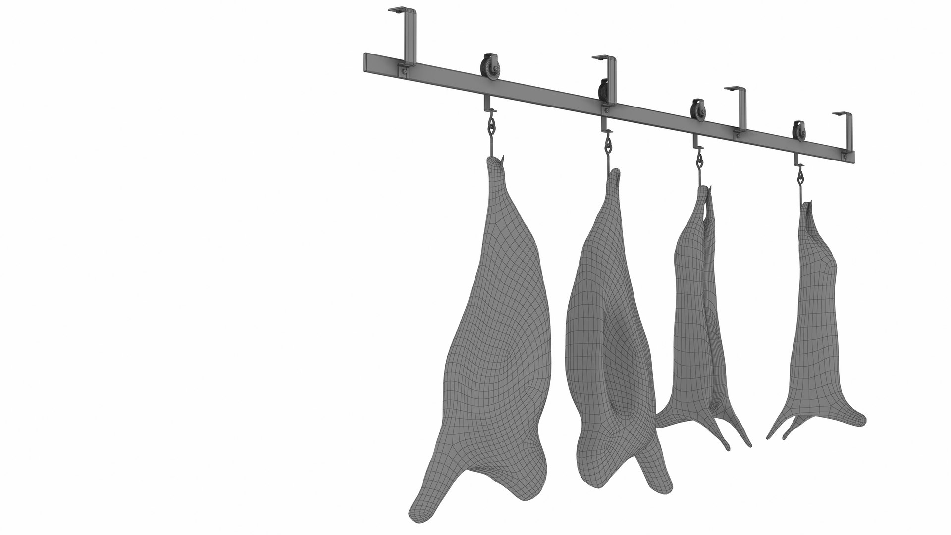 3D Carcass With Hanger - TurboSquid 2395040
