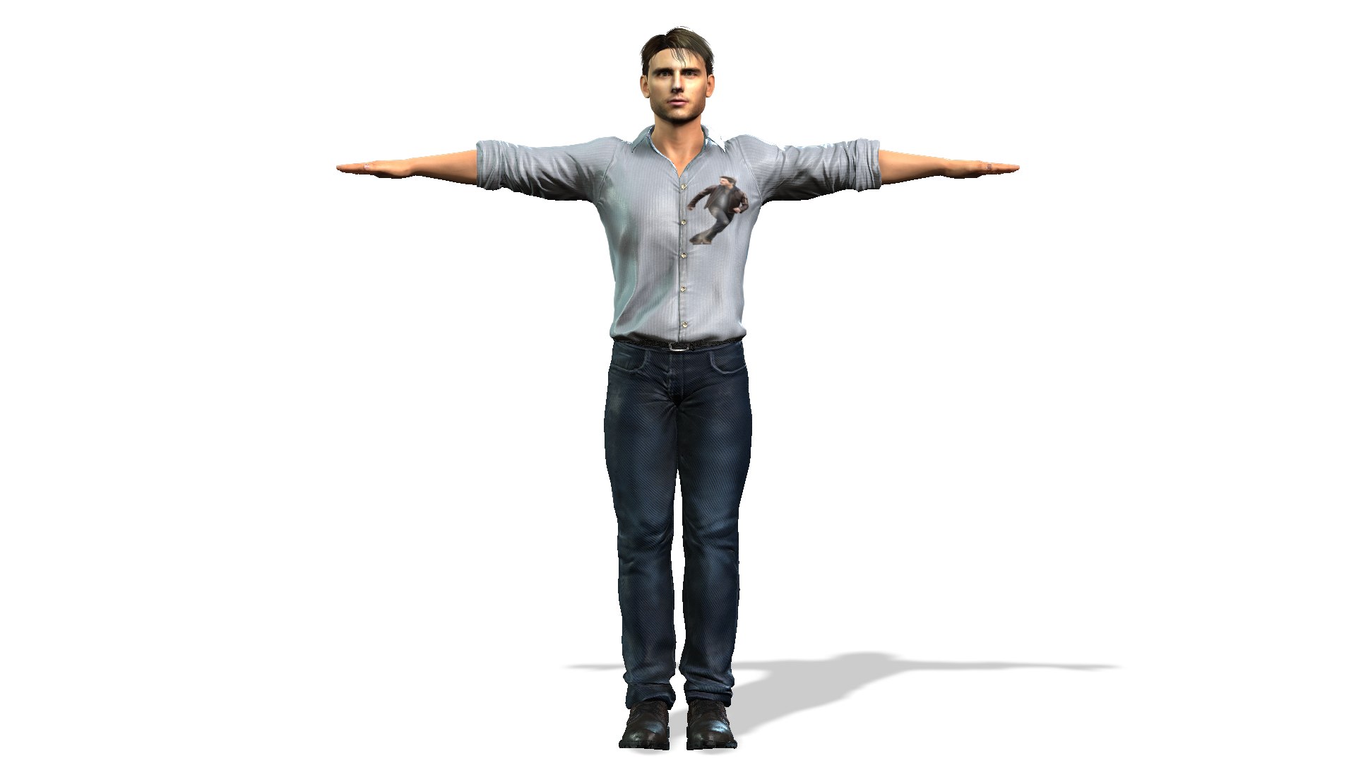 3D Character Design Actor Tom Model - TurboSquid 1536881
