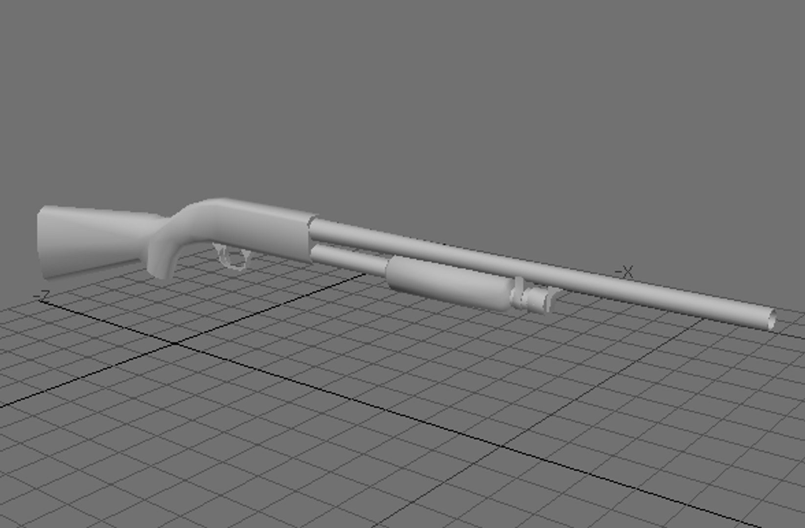 Free Ithaca M37 3d Model