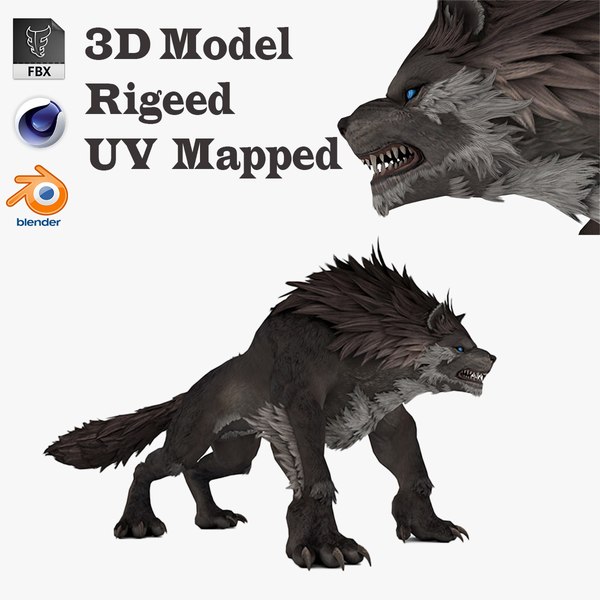 Blender Wolf Models | TurboSquid