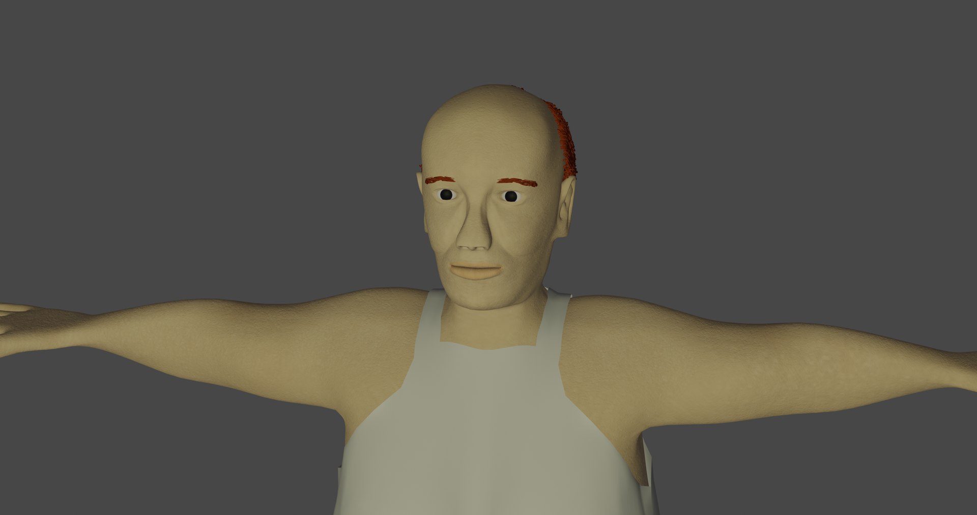 Character male fat uncle model - TurboSquid 1463823