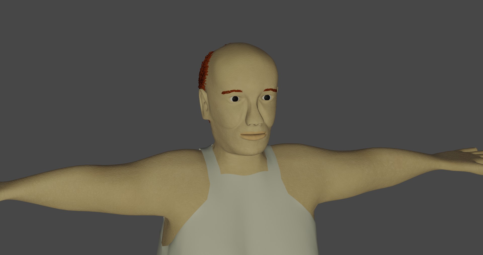 Character male fat uncle model - TurboSquid 1463823