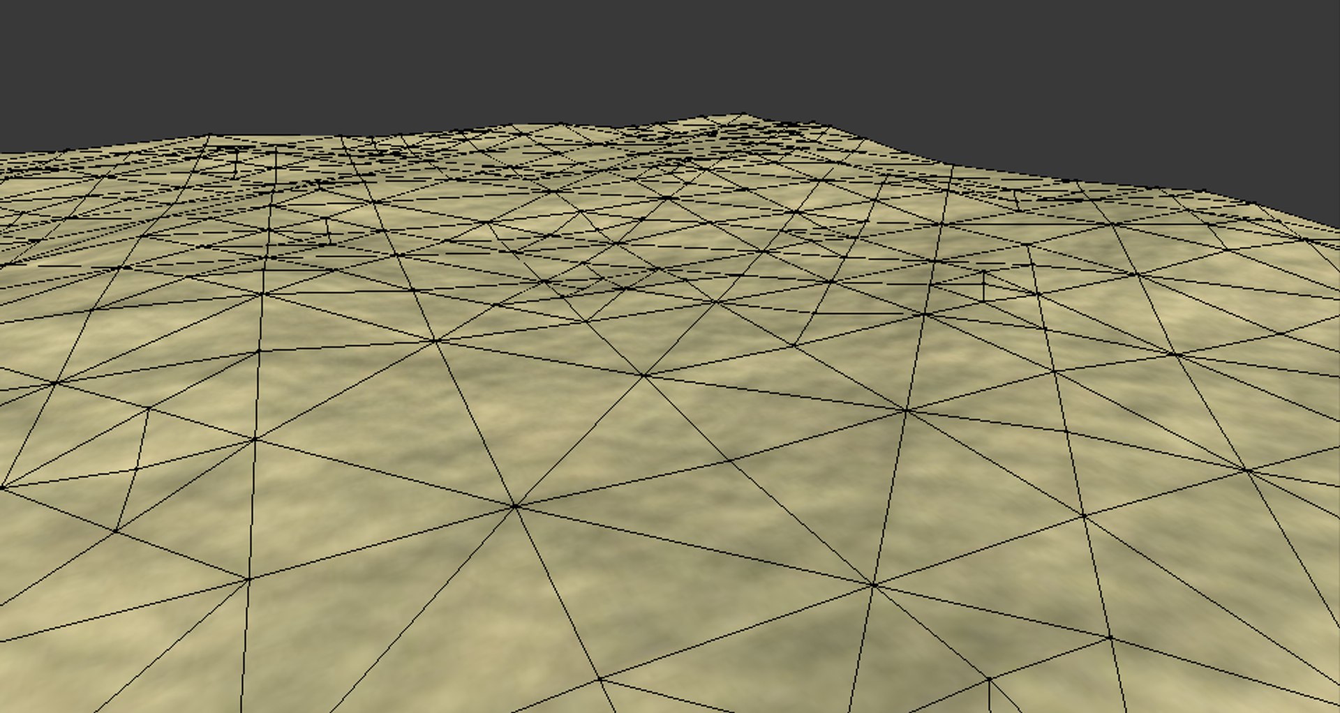 3d Model Desert Plain