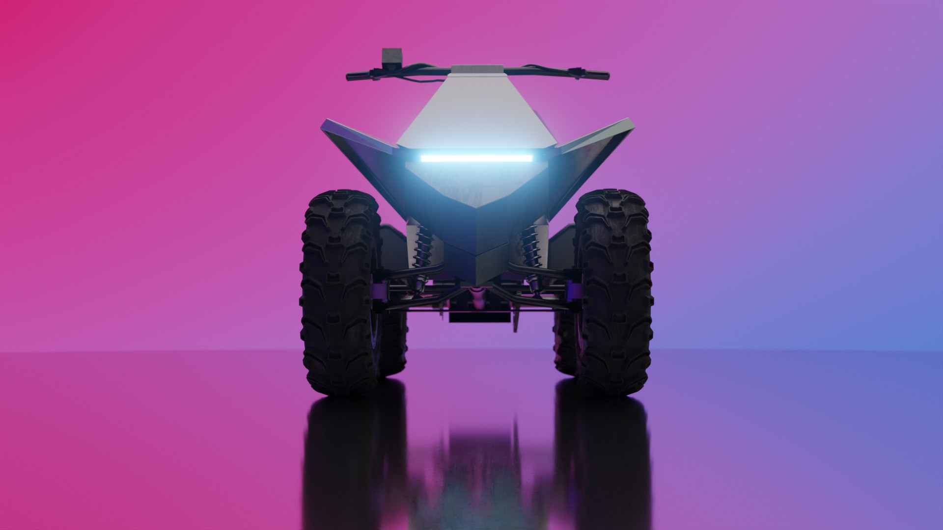 3D model cyberquad atv cybertruck - TurboSquid 1477501
