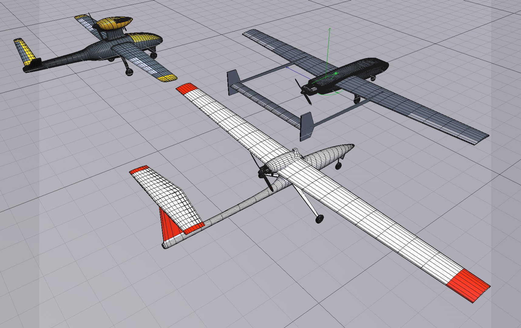 3D Uav Drone Model - TurboSquid 1306073