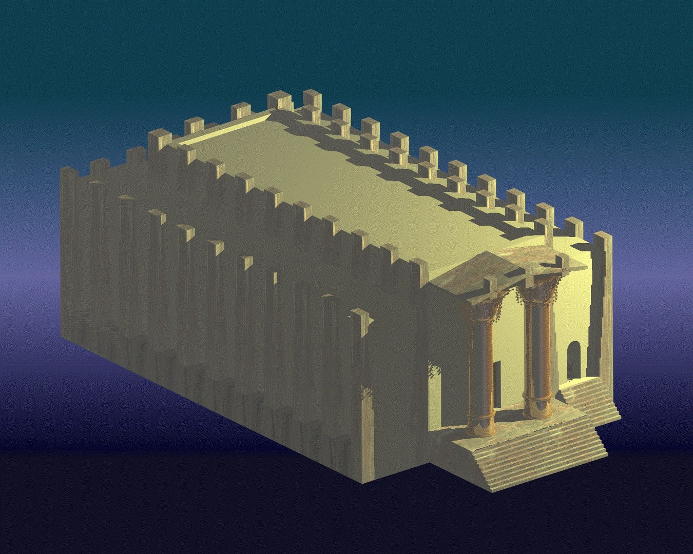 3D model SOLOMONS TEMPLE 955BC MY PERSONAL VIEW - TurboSquid 1995470