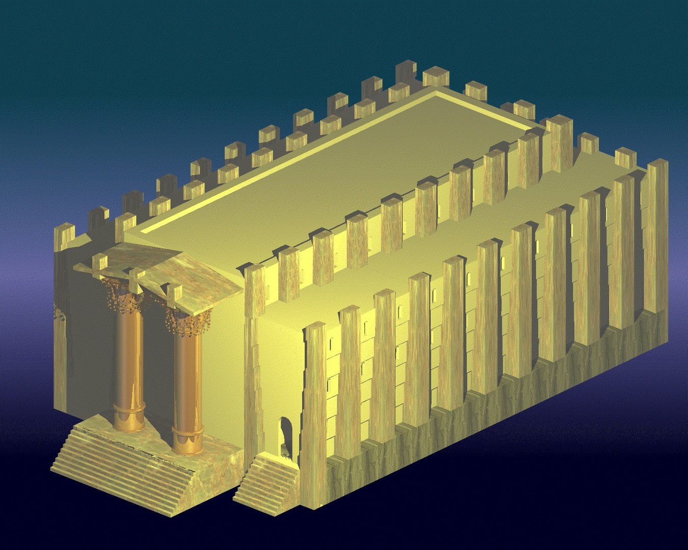 3D model SOLOMONS TEMPLE 955BC MY PERSONAL VIEW - TurboSquid 1995470