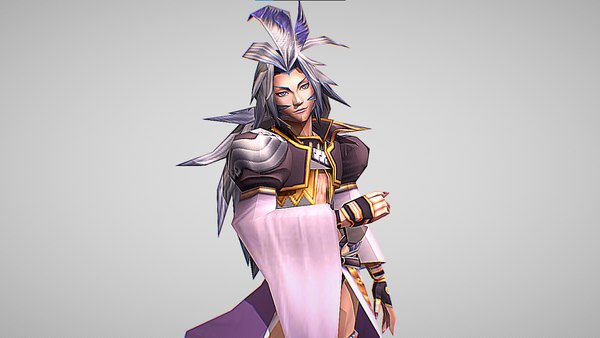 modelo 3d Kuja - Dissidia - Final Fantasy - TurboSquid 2353336