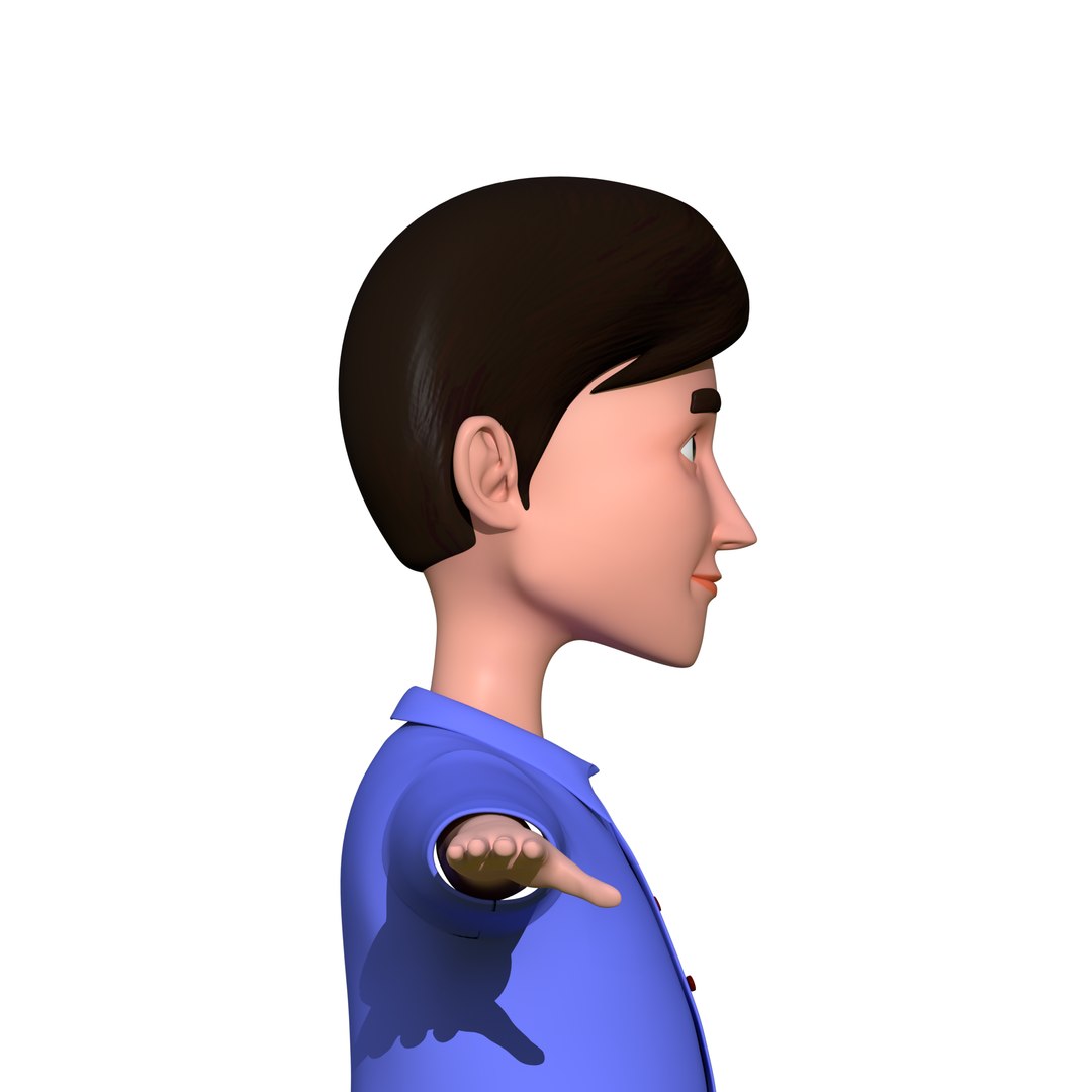 3D Cartoon Father - TurboSquid 1769524